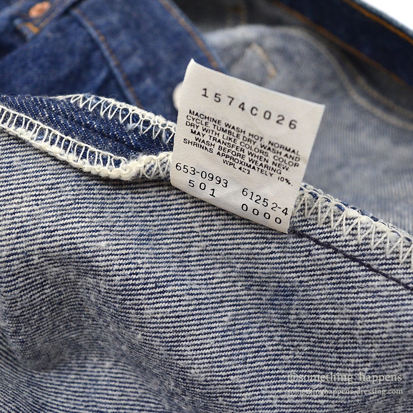 1990's Levi's 501 DENIM PANTS USA製 ... W32/L29 | 確認用 BOTTOMS SOLD ...