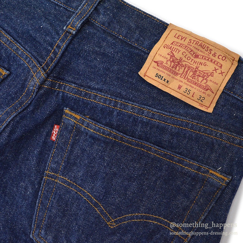 1990's Levi's 501 DENIM PANTS USA製 ... W32/L29 | 確認用 BOTTOMS SOLD | | SomethingHappens