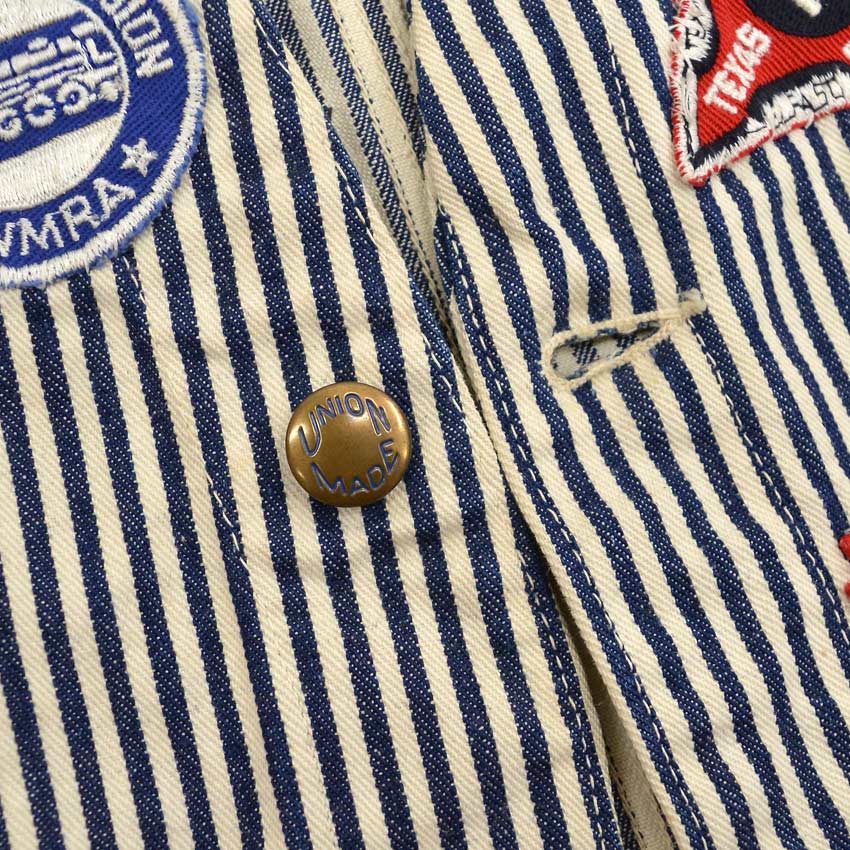 ～1950's EXPRESS STRIPE RAILROAD MEMORIAL ENGINEERS JACKET ... | 確認用 ...