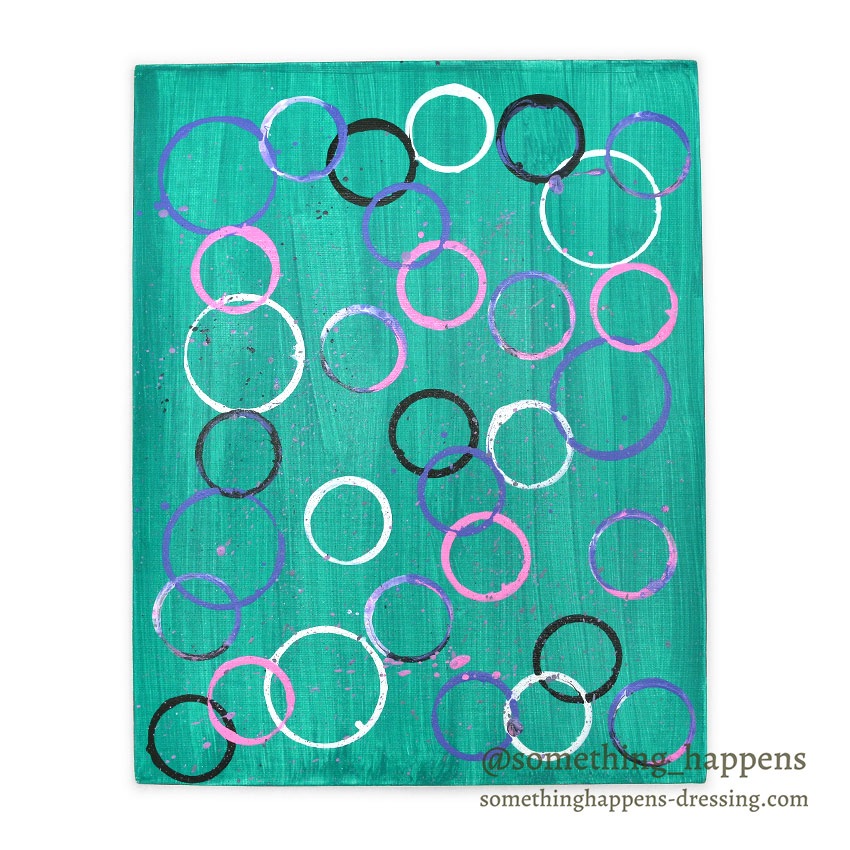 ART ABSTRACT PAINTING CANVAS BOARD ... 35.5cm/28cm | ART ...