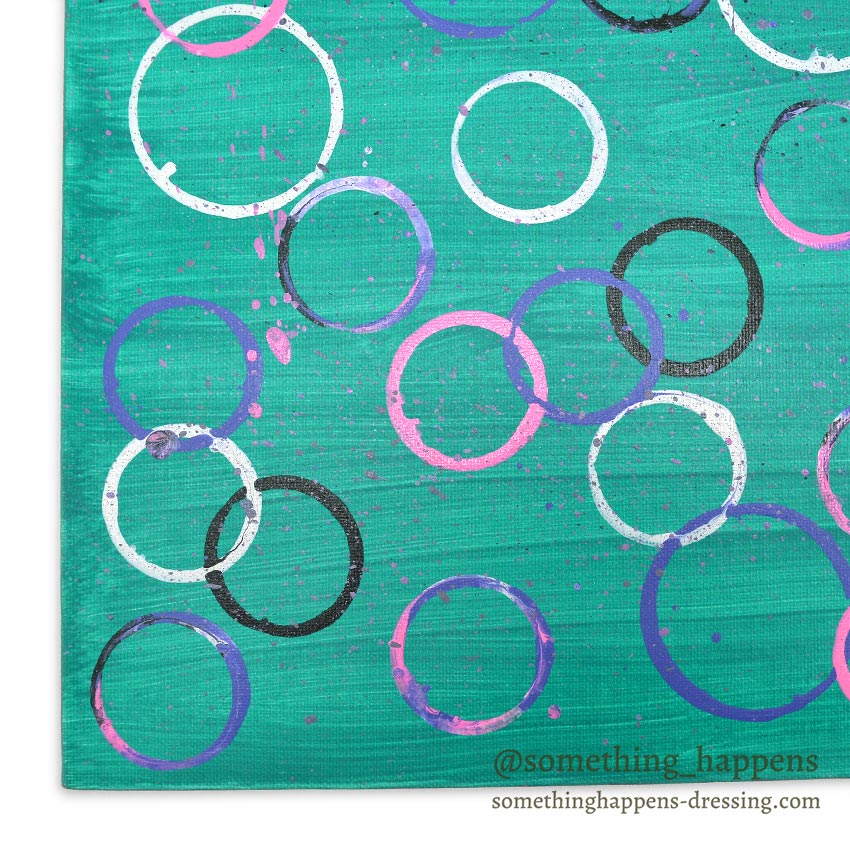 ART ABSTRACT PAINTING CANVAS BOARD ... 35.5cm/28cm | ART ...