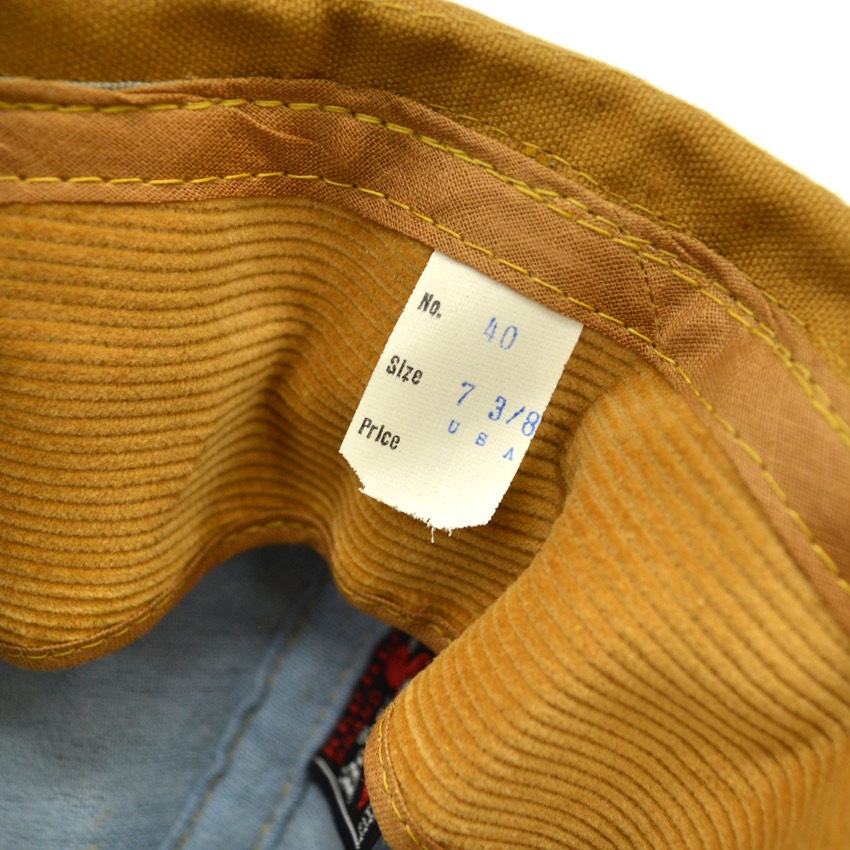 1950's DEADSTOCK RED HEAD BRAND Bone-Dry Hunting Cap ... 7 3/8 | 確認用 ...