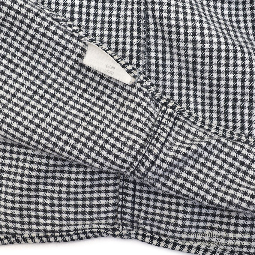 1990's L.L.BEAN SHEPHERD CHECK FLANNEL SHIRT ... L | 確認用 TOPS SOLD ...