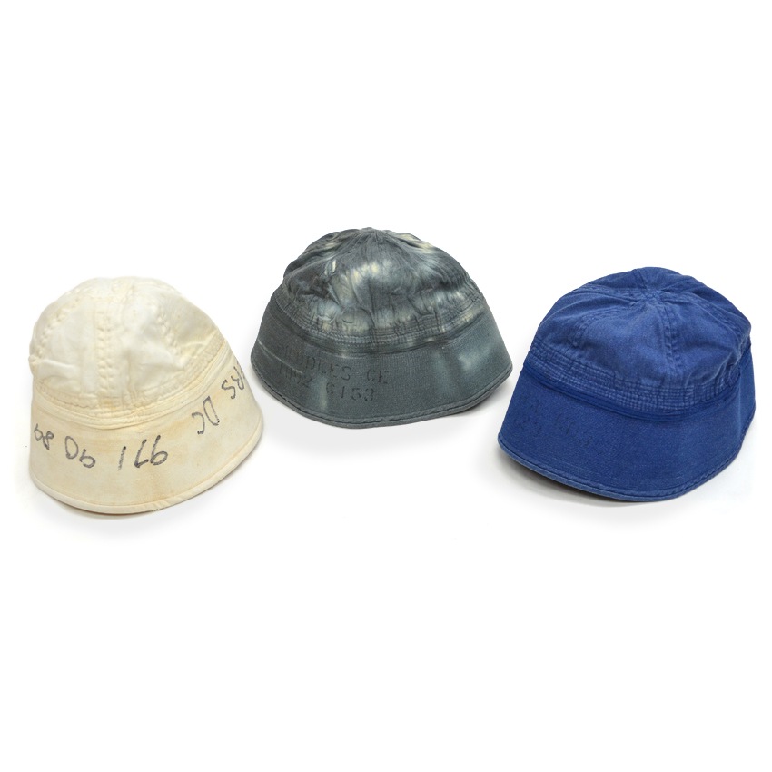 U.S.NAVY DIXIE CUP HAT WITH STENCIL ROYAL BLUE ... | 確認用 ACCESSORIES ...