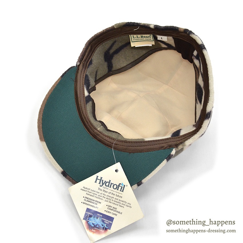 1990's DEADSTOCK L.L.BEAN PREDATOR CAMO FLEECE CAP ... L | 確認用 ...