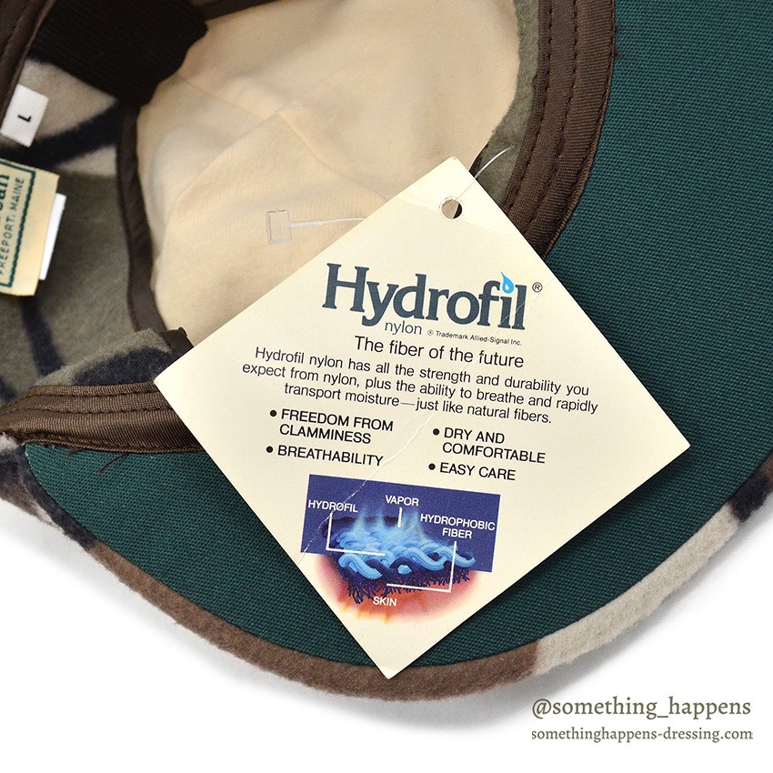 1990's DEADSTOCK L.L.BEAN PREDATOR CAMO FLEECE CAP ... L | 確認用 ...