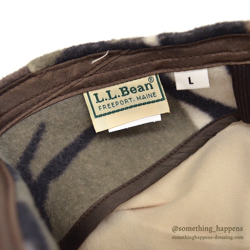 1990's DEADSTOCK L.L.BEAN PREDATOR CAMO FLEECE CAP ... L | 確認用 ...