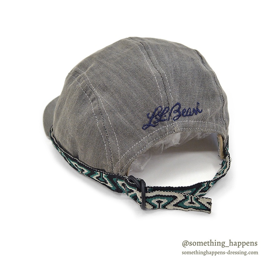 1990's L.L.BEAN GRAY FIVE PANEL STRAP CAP ... | 確認用 ACCESSORIES SOLD ...