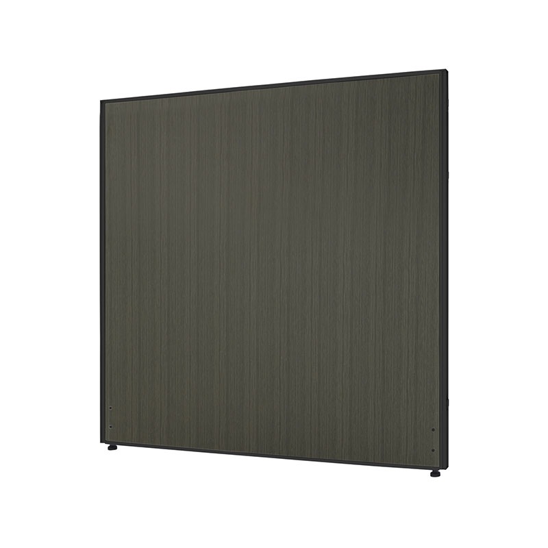 木目調ローパーテーション（H1200×W1200）ブラックフレーム PW1212 | すべての商品 | オフィス家具通販の【ファニチャー】