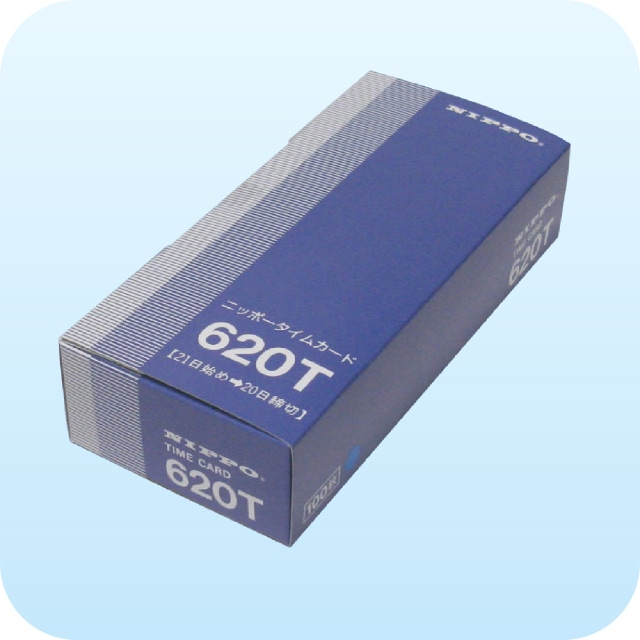 ニッポー タイムカード 620T 20日締め 100枚入り | 全商品,事務機器,タイムレコーダー,タイムカード | 文具・事務機器・オフィス ...