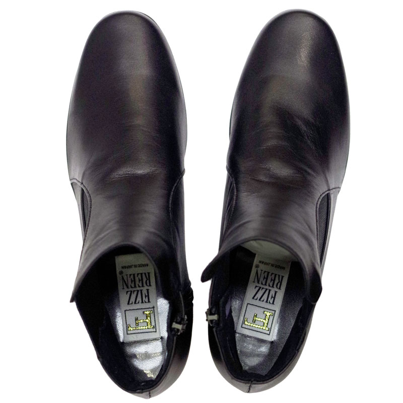 FIZZ REEN フィズリーン 809 ブラック【会員登録で送料無料＆ポイント10％！】 魅せるデザインと歩きやすく痛くならない信頼の日本製レディースシューズ・ブランド 人気の厚底ブーツです ...