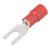 ニチフ 圧着端子 絶縁Y型 TMEX1.25Y-3.5 赤 100個入_TMEX1.25Y-3.5-RED 00-4668｜通販ならオーム電機ダイレクト