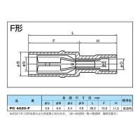 ニチフ 差込形ピン端子 PC4020F 100個入｜PC4020-F-BCL 00-8696｜通販ならオーム電機ダイレクト
