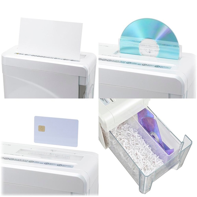 卓上式クロスマルチシュレッダー｜SHR-SD05C 00-6177 オーム電機 卓上式クロスマルチシュレッダー｜SHR-SD05C 00-6177｜通販ならオーム