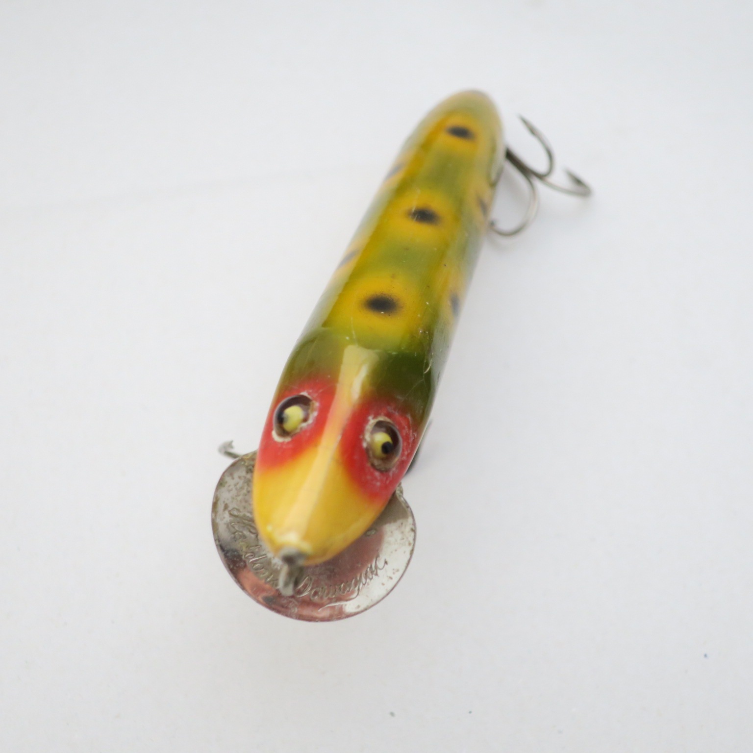 heddon,VAMP,バンプ,へドン,ウッド,ルアー,オールド,フロッグスポット