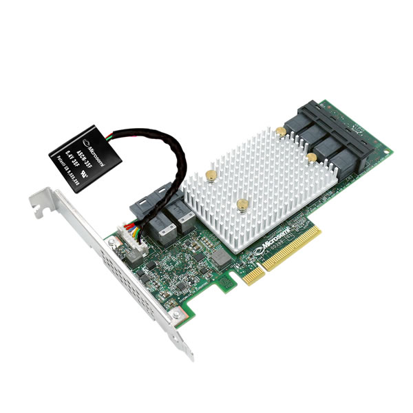 Adaptec SmartRAID3154-24i with maxCache 4.0 2294700-R 内24ポート 12Gb/s PCIe3.0 | ストレージ,インターフェースカード ...