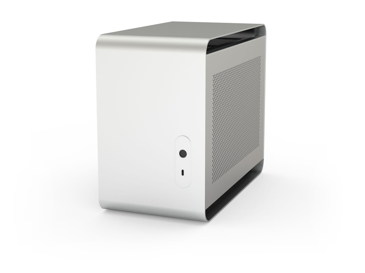 STREACOM DA2 V2 Chassis Silver (ST-DA2S-V2) | PCパーツ,PCケース,Mini-ITX対応ケース ...