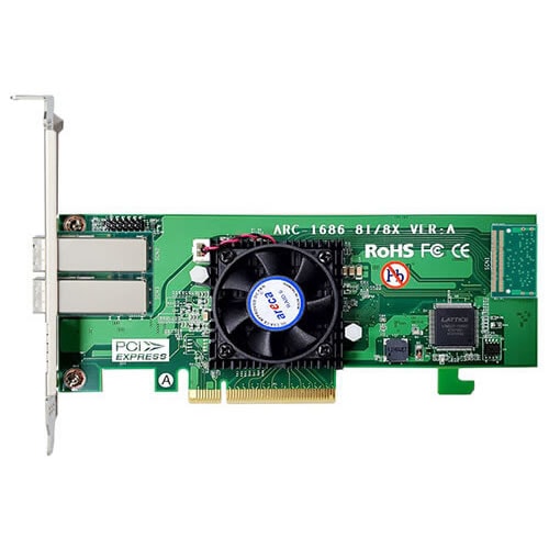 areca ARC-1686-8X 外8ポート Gen4 12G SAS NVMe | ストレージ,インターフェースカード,RAID ...