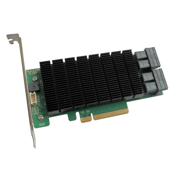 HighPoint RocketRAID 2840C 6Gb/s SAS / SATA 16ポート RAIDコントローラー | ストレージ ...