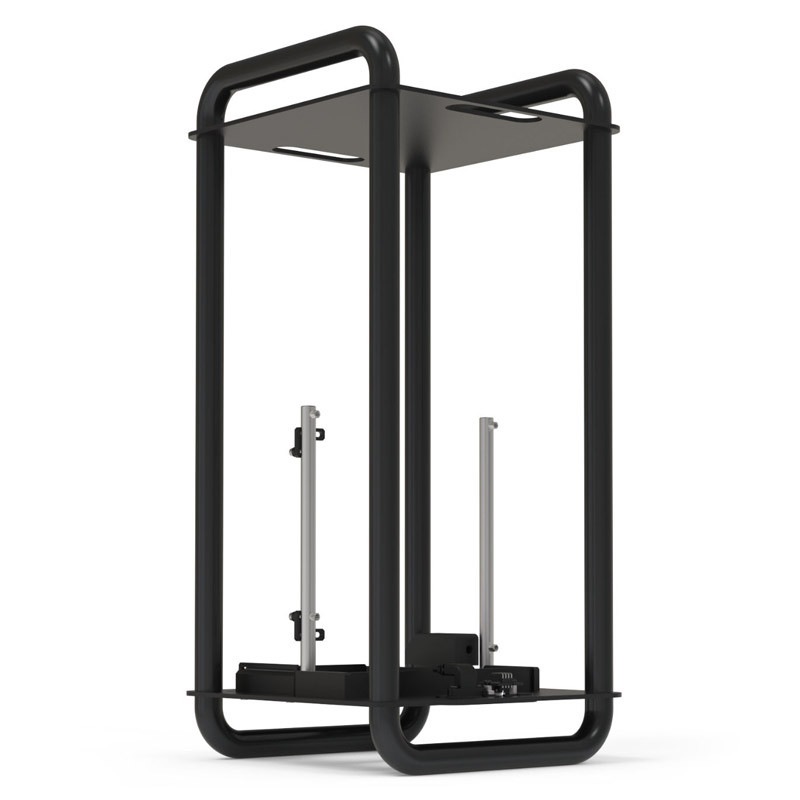 STREACOM DA6 XL VERTICAL OPEN FRAME ITX CASE Black | PCパーツ,PCケース ...