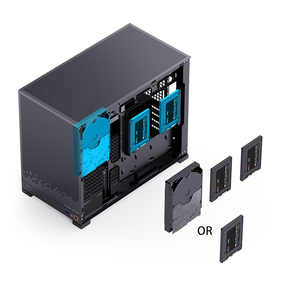 Jonsbo D32 STD Black | PCパーツ,PCケース,Micro-ATX対応ケース | OLIOSPEC