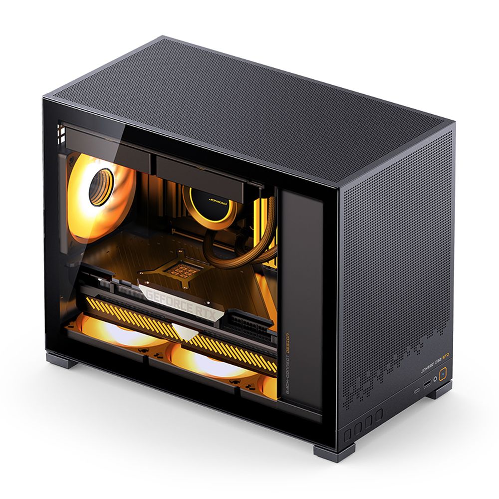 Jonsbo D32 STD Black | PCパーツ,PCケース,Micro-ATX対応ケース | OLIOSPEC