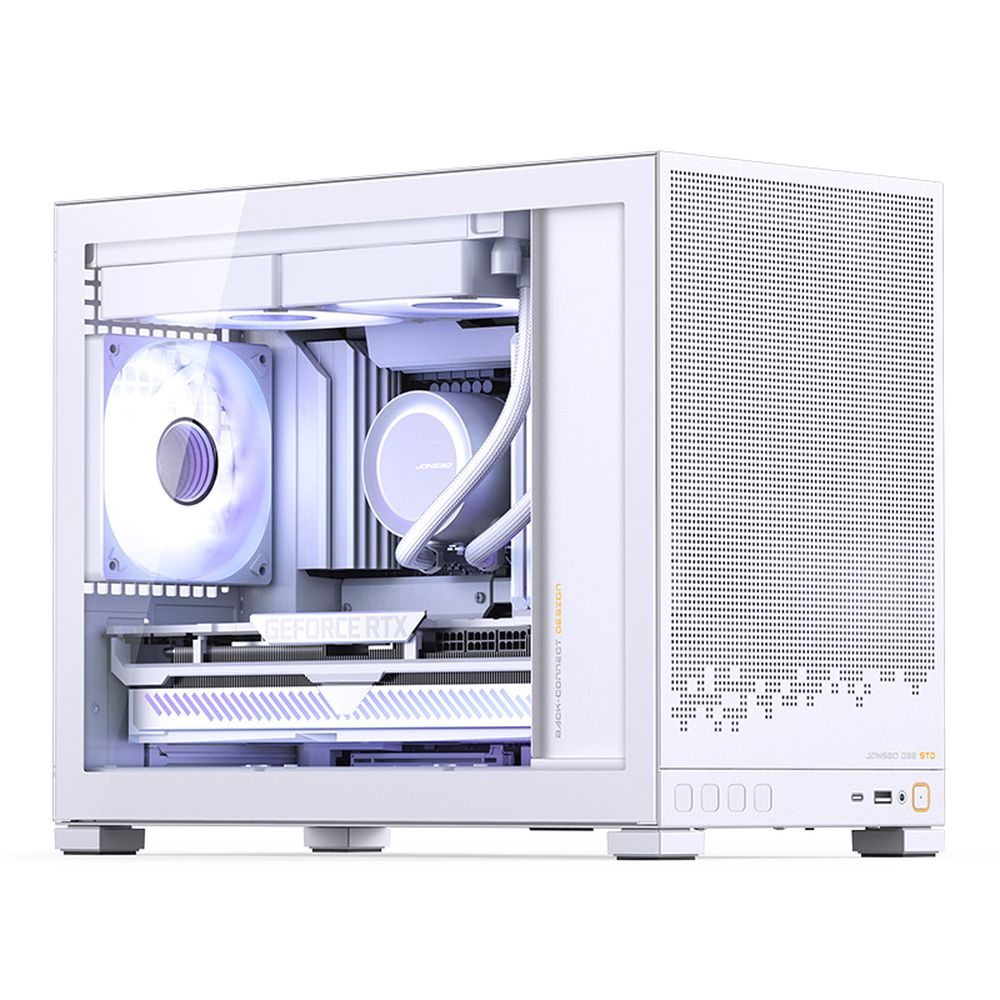 Jonsbo D32 STD White | PCパーツ,PCケース,Micro-ATX対応ケース | OLIOSPEC