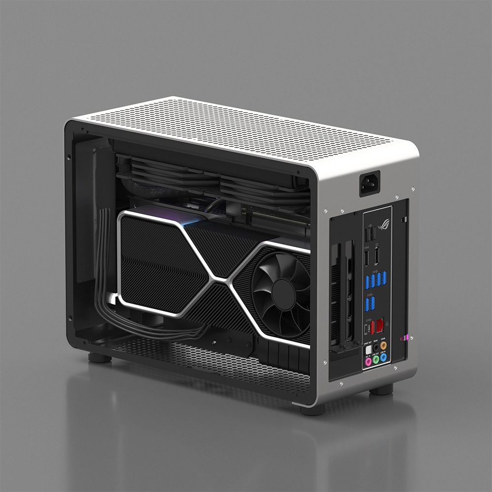 GEEEK G1 Pro MINI-ITX CASE Black | PCパーツ,PCケース,Mini-ITX対応ケース | OLIOSPEC