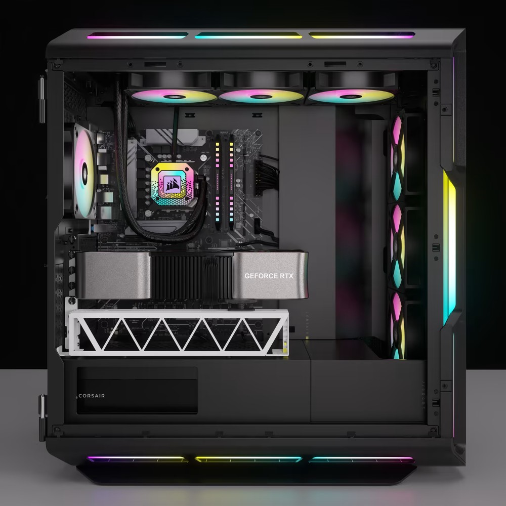 CORSAIR GPU Anti-Sag Bracket White (CC-8900684) | PCパーツ,ビデオカード,アクセサリ ...