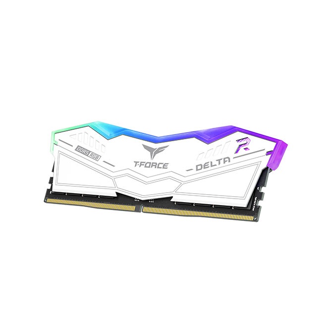 Team T-Force DELTA RGB DDR5 DESKTOP MEMORY WHITE (DDR5-5600 16GBx2 ...