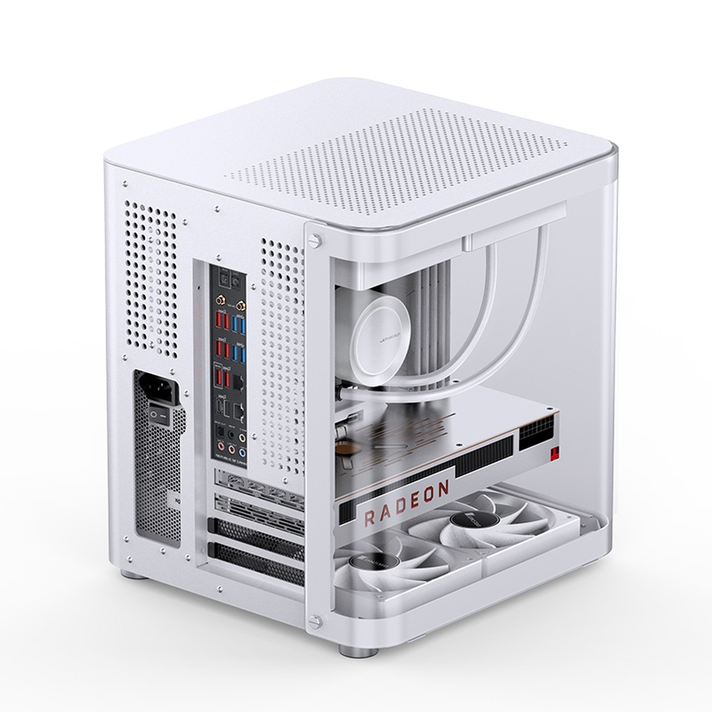 Jonsbo TK-1 2.0 White | PCパーツ,PCケース,Micro-ATX対応ケース | OLIOSPEC