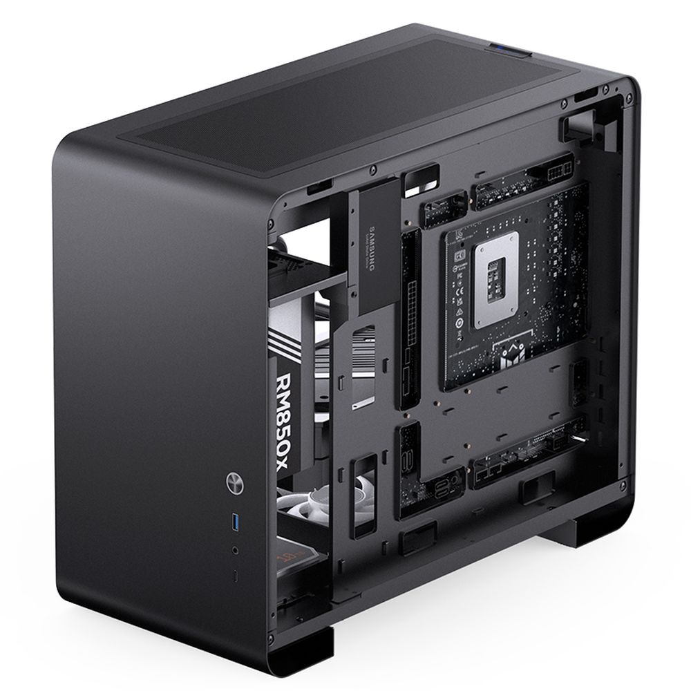 Jonsbo U4 Mini Black | PCパーツ,PCケース,Micro-ATX対応ケース | OLIOSPEC