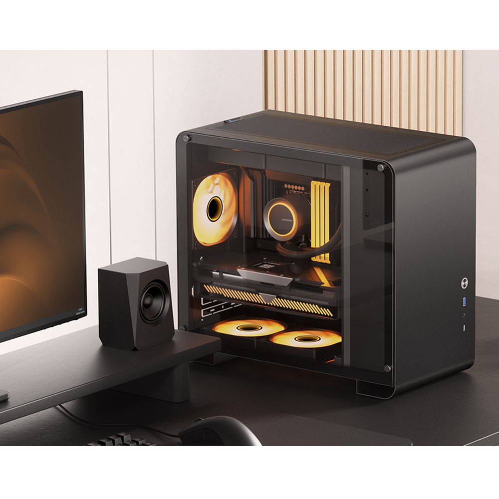 Jonsbo U4 Mini Black | PCパーツ,PCケース,Micro-ATX対応ケース | OLIOSPEC