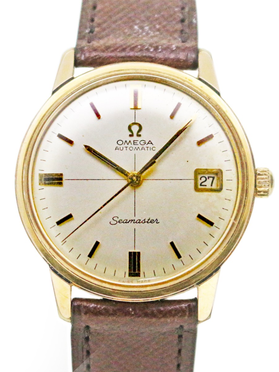 OMEGA 14K．G．F．／SS ラウンドケースAUTOMATIC「Seamaster」 | OMEGA | ONE MINUTE GALLERY