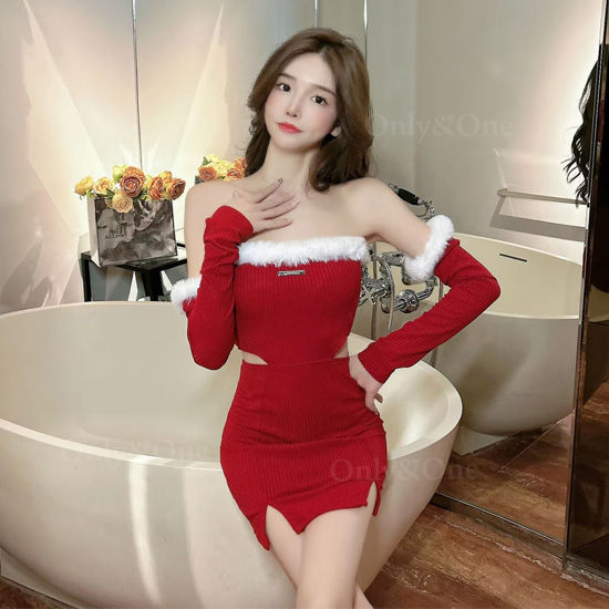 ボディコン サンタ(Body Conscious Santa) h0065・セクシーランジェリー・セクシーコスプレの通販 Only＆One