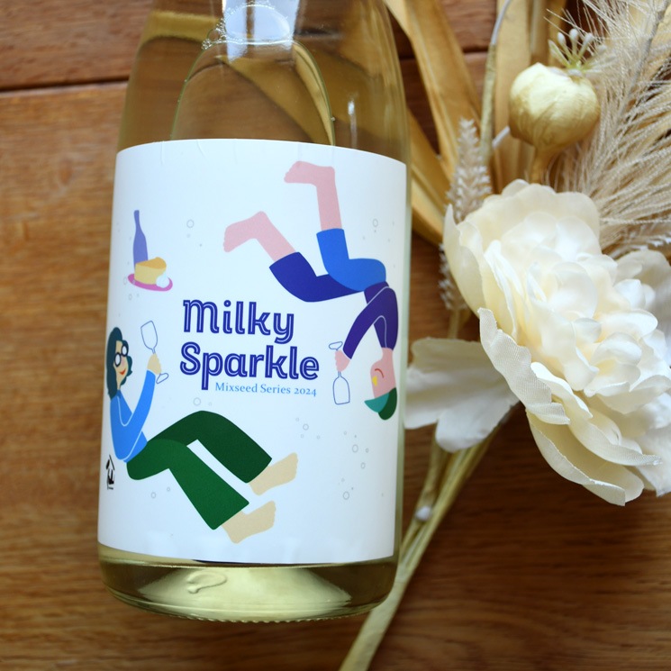 八戸酒造【日本酒】Mixseed Series 2024 Milky Sparkle ★桜本商店オンラインショップ【オンターブル】