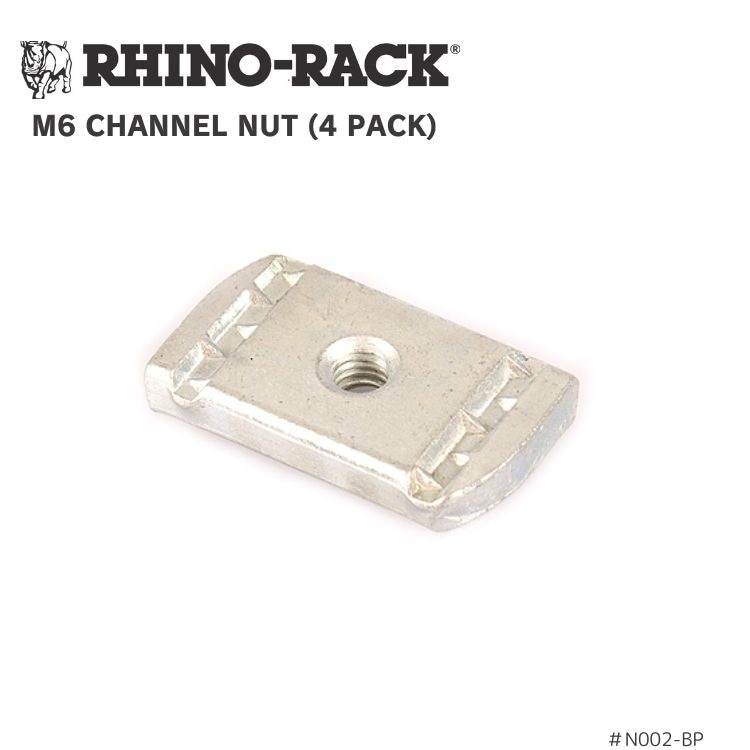 RHINO-RACK ライノラック M6 チャンネルナット 4個入り M6 CHANNEL NUT | ブランドでさがす,RHINO-RACK ...