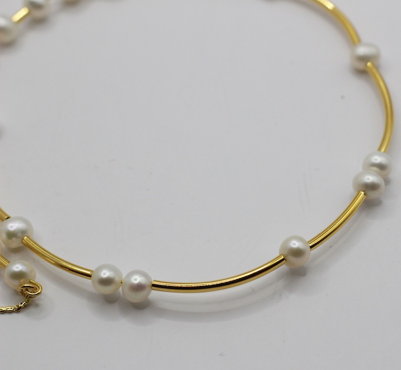 HEDDA choker necklace Gold（ヘッダーチョーカー）|orgablanca（オルガブランカ）公式通販