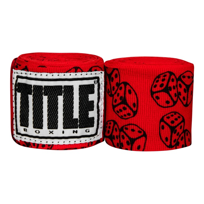TITLE Boxing Print Hand Wraps 180" （ダイス） | バンテージ | | 格闘技プロショップ 大阪イサミ