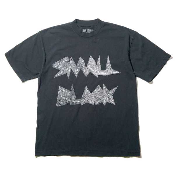 SMALL BLACK Tシャツ Distressed Logo-Black | OSOMALO バンドTシャツの通販
