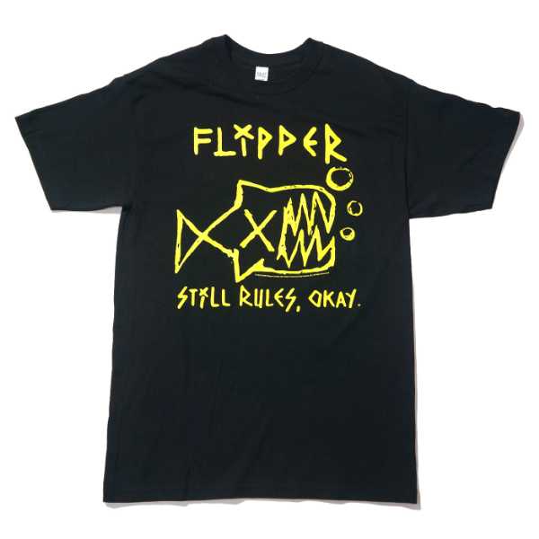 【SALE】FLIPPER Tシャツ Still Rules Logo-Black | OSOMALO バンドTシャツの通販