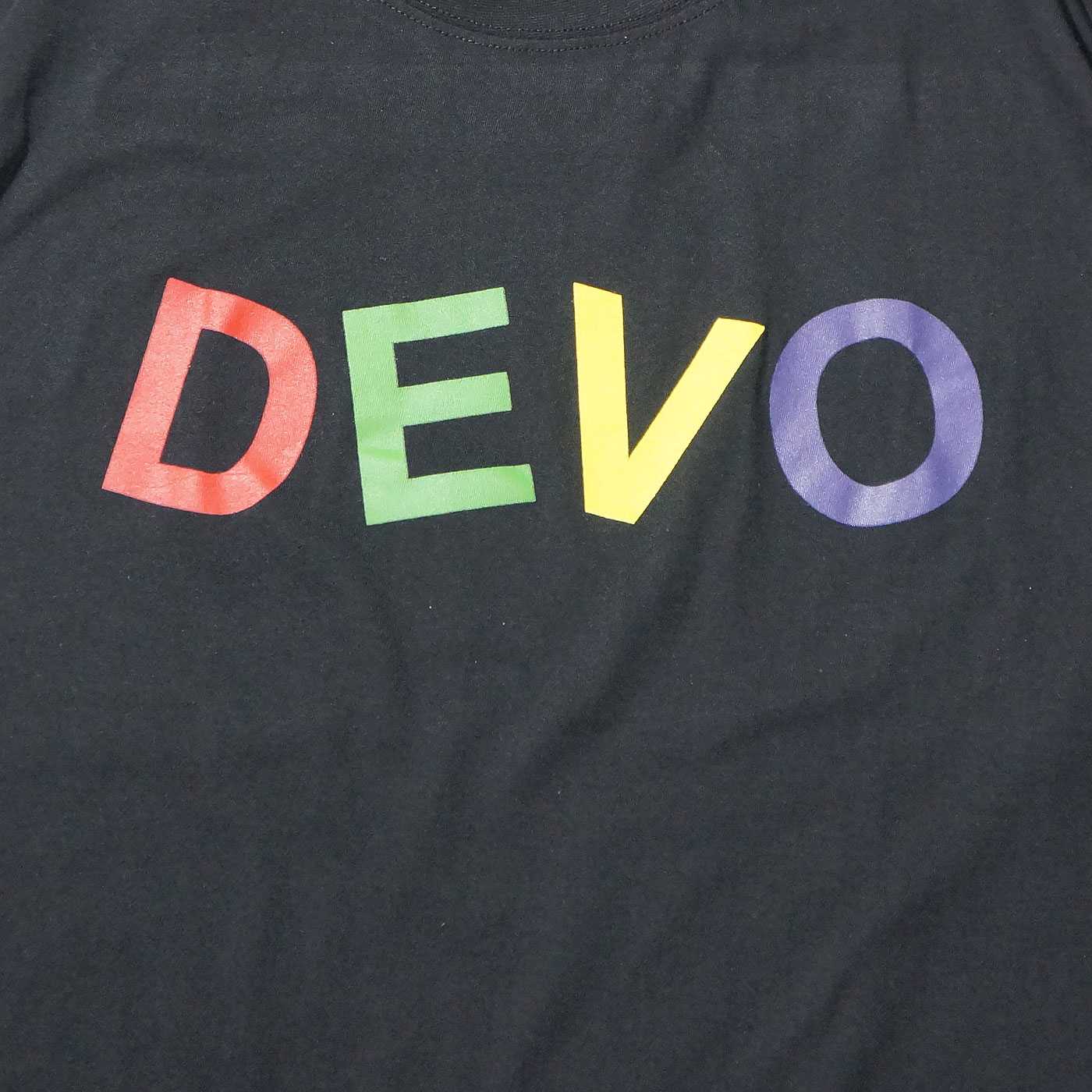 DEVO ディーヴォ Tシャツ Logo -Black | OSOMALO バンドTシャツの通販