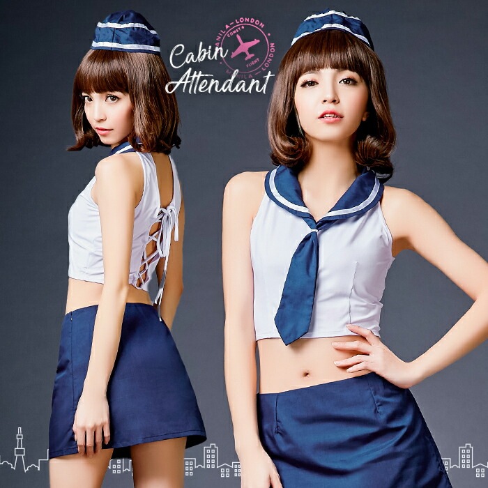 caコスプレ スチュワーデス 制服 ハロウィン コスチューム 衣装 | コスプレ衣装,スチュワーデス | コスプレ・ランジェリー 企業様向け卸 ...