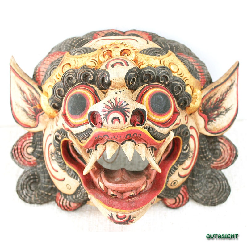 木彫マスク (お面) バロン バリ島 インドネシア INNM-31 | Mask/マスク/お面,インドネシア 近年のお面 | | OUTASIGHT