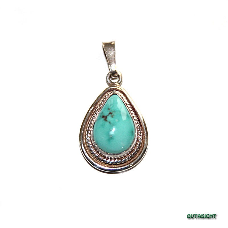 チベタンターコイズ シルバー ペンダントトップ ネパール TPS-73 | Accessory/アクセサリー,ペンダントトップ・ターコイズ ...