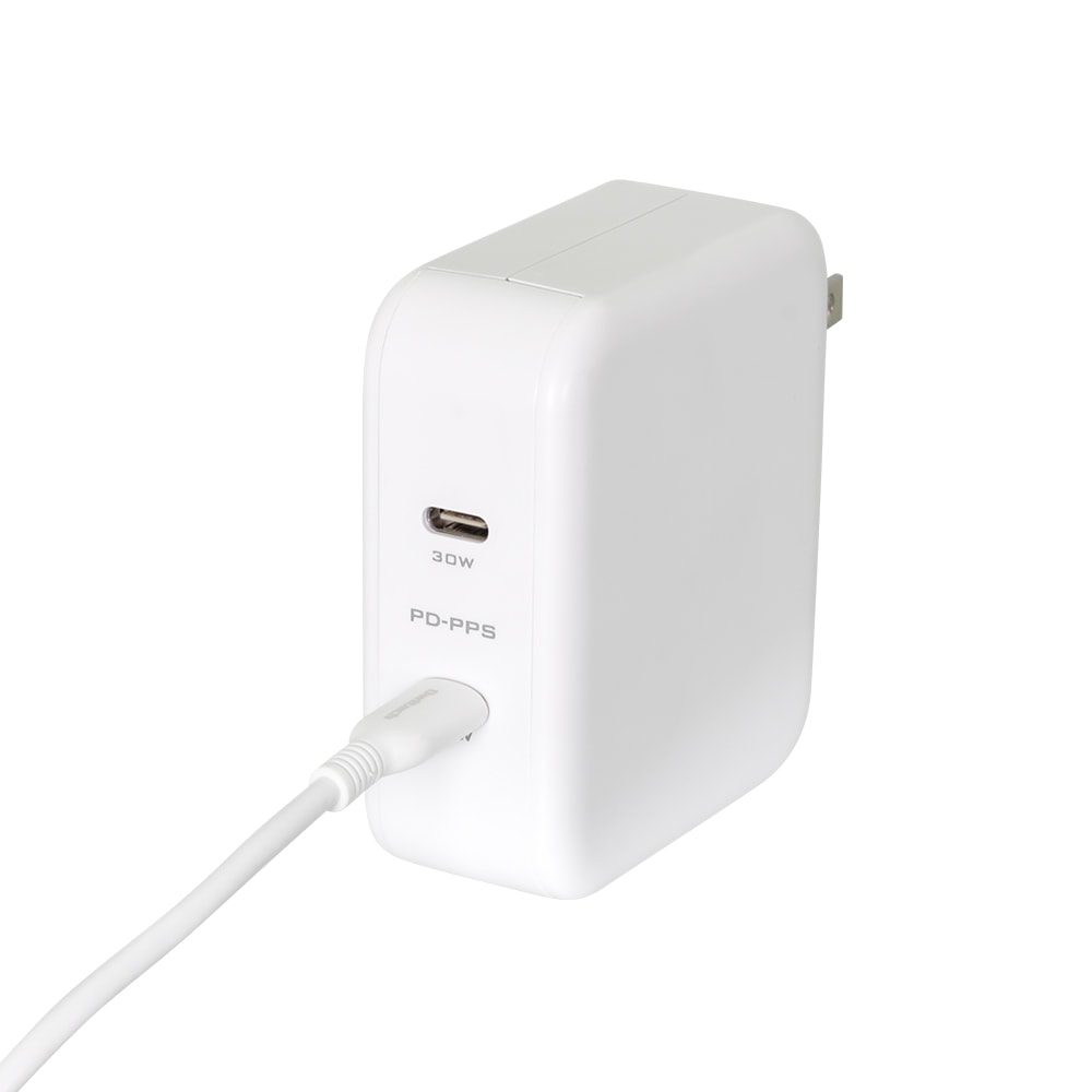 Power Delivery-PPS対応 かしこく超速充電 USB Type-C 2ポート搭載USB充電器 (OWL-APD48C2) 宅C ...