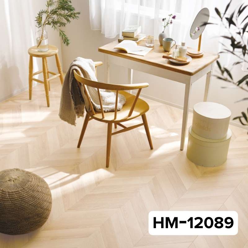 サンゲツ クッションフロア HM-12088 / HM-12089（旧：HM-11021/11022） ウッド フレンチヘリン