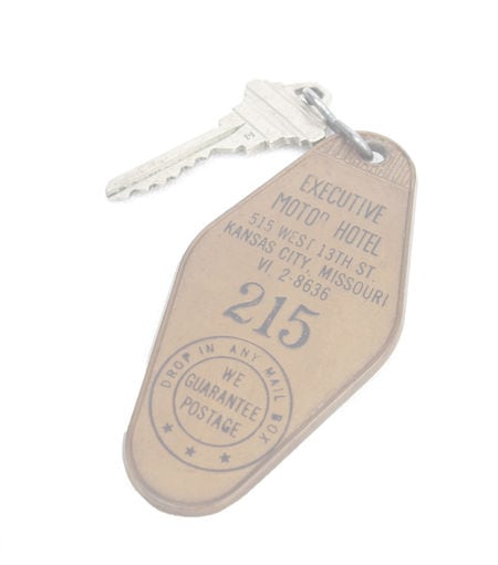 Vintage Motel key holder “EXECUTIVE MOTOR HOTEL”215