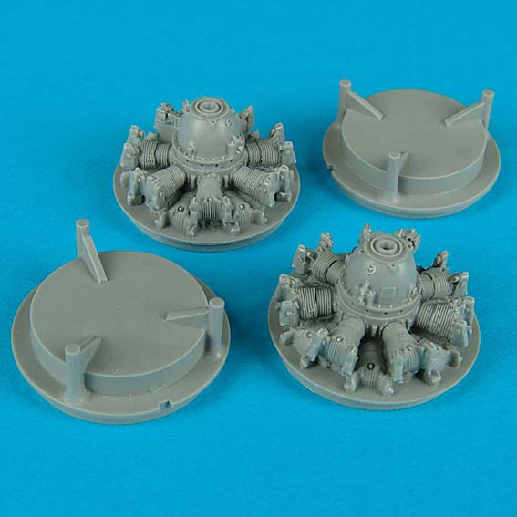 クイックブースト 48081 1/48 C-47 ダコタ エンジン(P＆W R-1830-92)（MONOGRAM用 ...