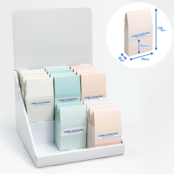 卓上什器ひな壇2段(W300*D300*H440)｜什器・展示台の通販-売り場職人